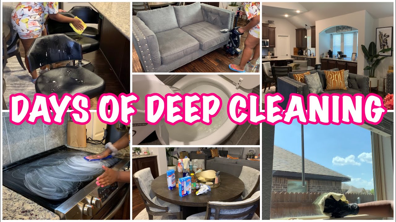 Extremely Satisfying Deep Clean|2 Days of Cleaning - YouTube