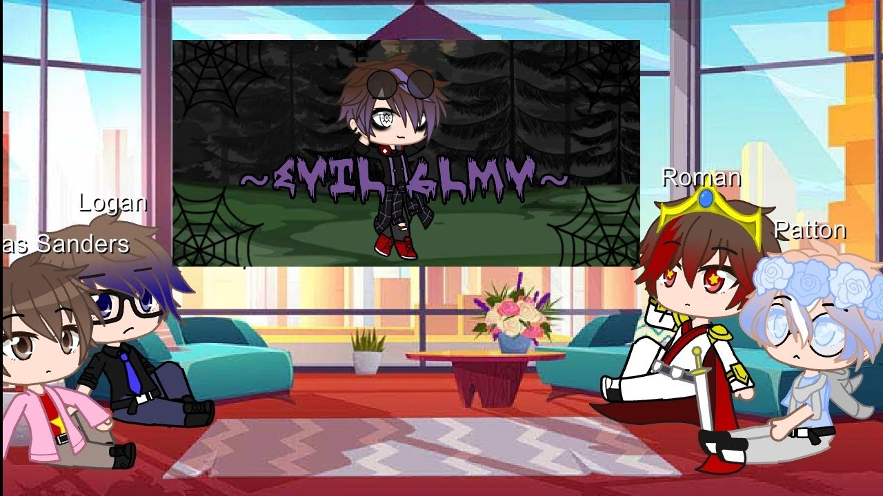 Light Sides+Thomas Reacts To Evil GLMV//ORIGINAL//Sander Sides//Gacha ...