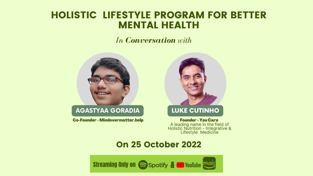Holistic lifestyle program for better mental health - YouTube