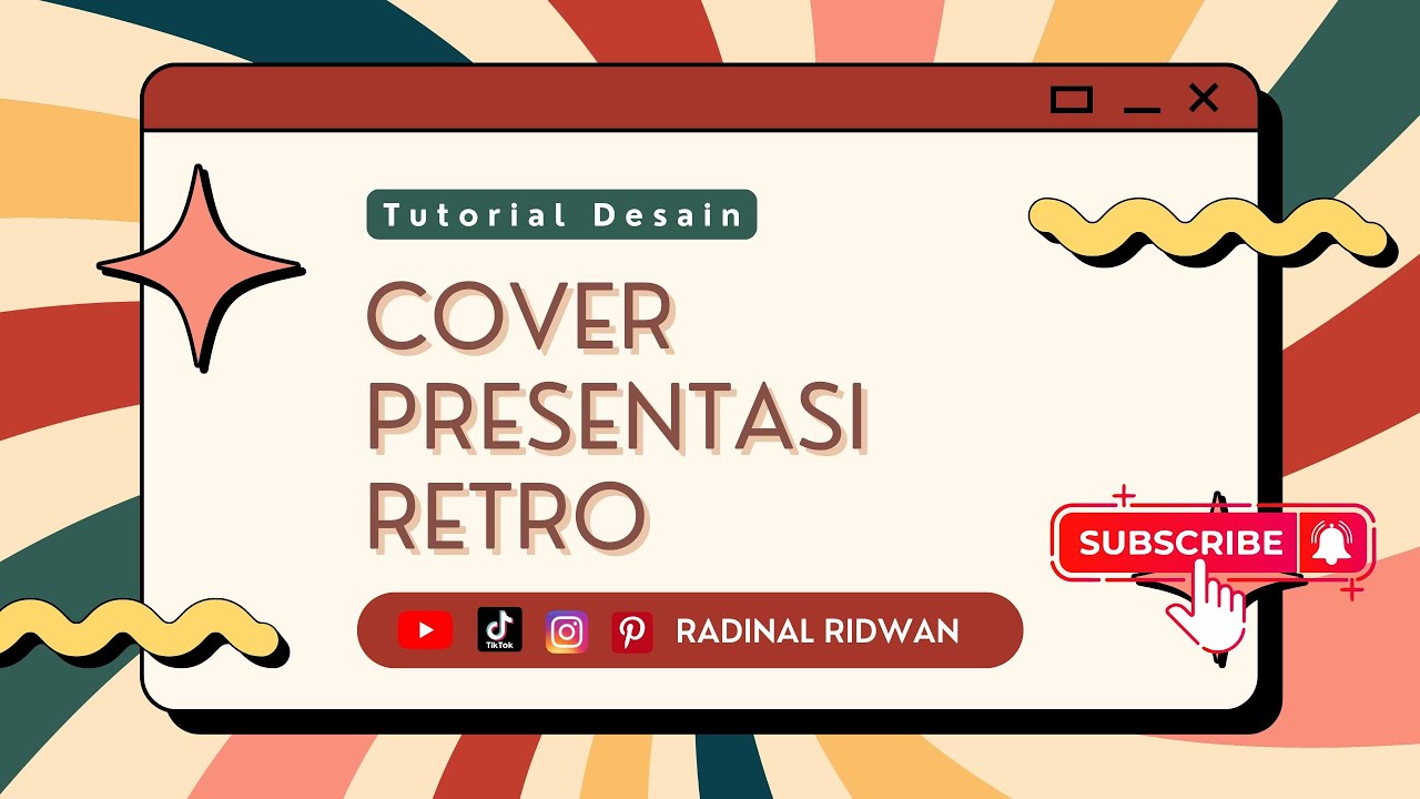 Tutorial Desain Cover Presentasi Retro di Canva 💻 [WAJIB SAVE]⁣⁣⁣ - YouTube