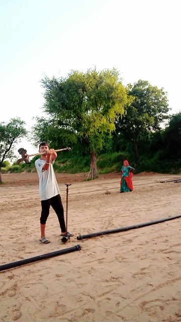 Khet Main Fawara system#minivlog #kisan #vlog #water #tractor #shorts # ...