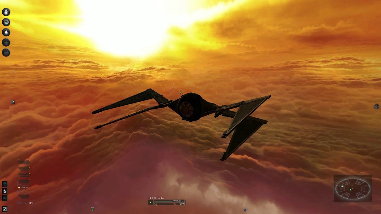 X3AP Star Wars Mod - New S-Foil system Proof of Concept - YouTube