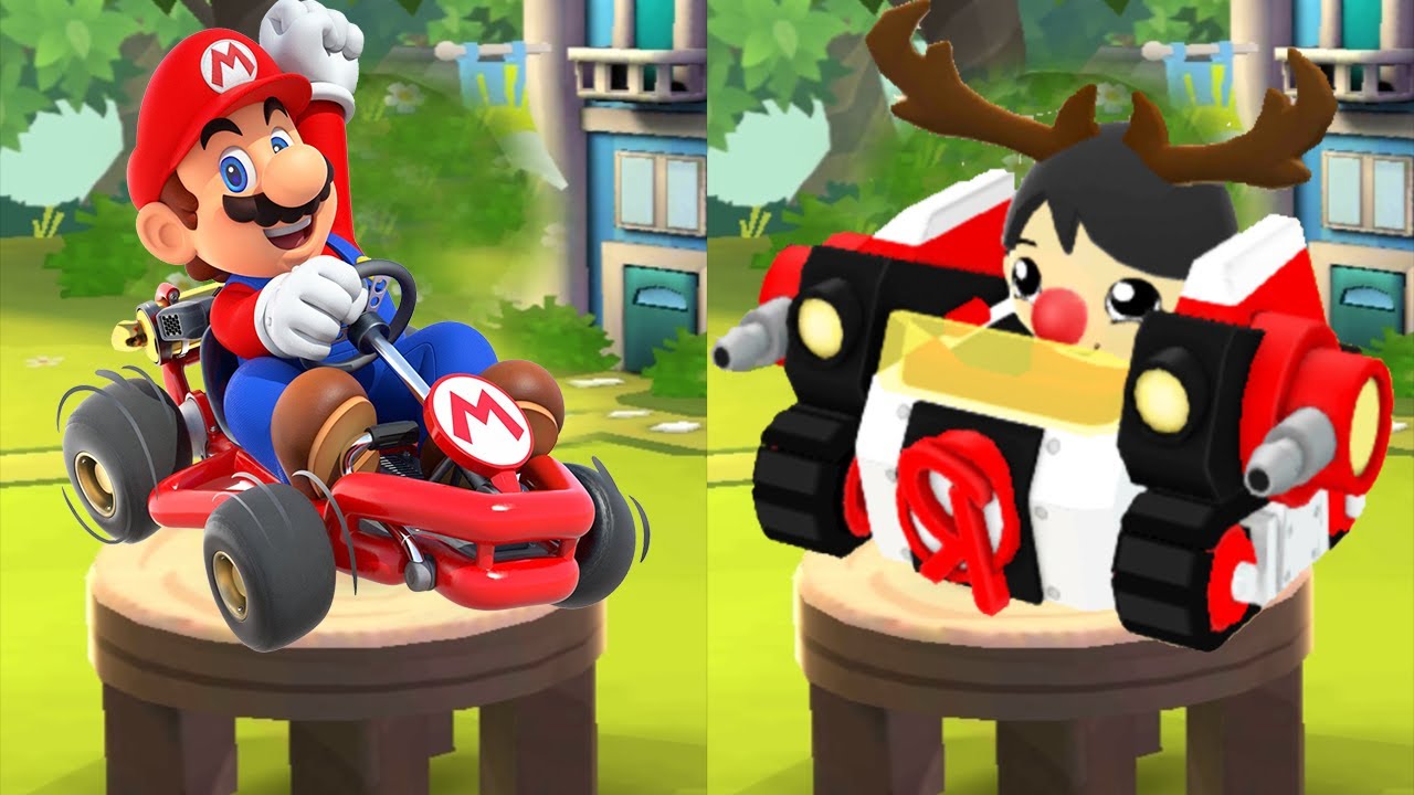 Mario Kart Tour vs Tag with Ryan Race - All Characters Unlocked All ...