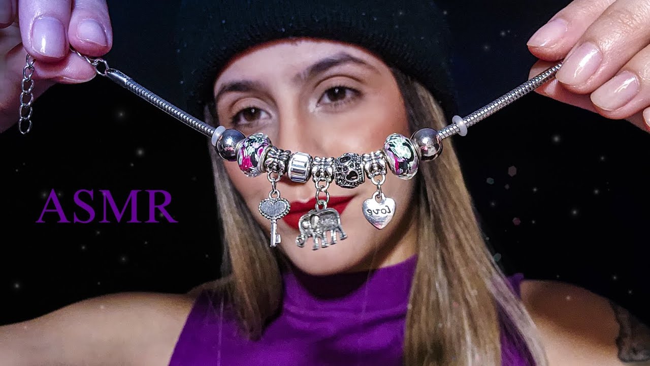 ASMR COM MINHAS PULSEIRAS NOVAS DA SHEIN 🤌🏻 - YouTube