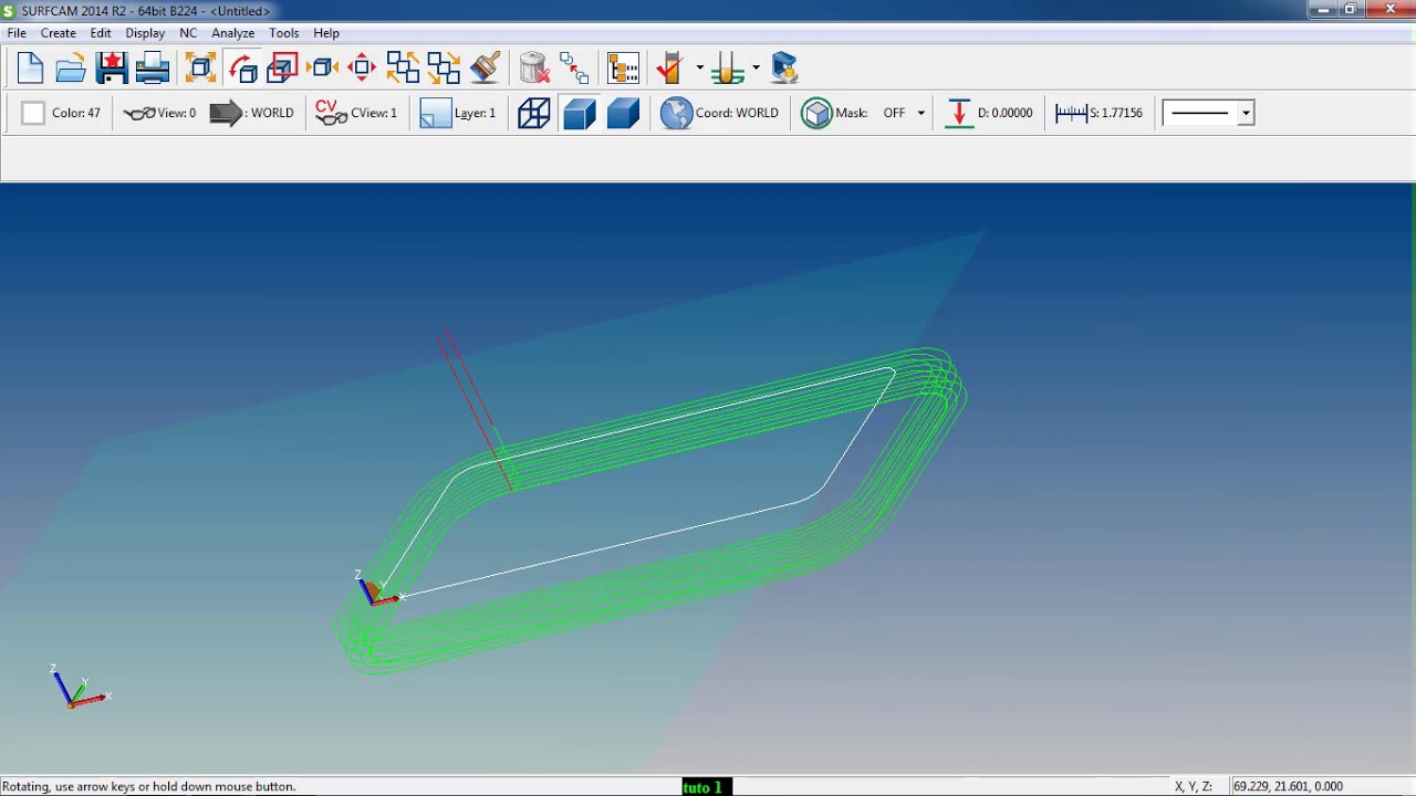 Tutorial Surfcam 2014 #1 - YouTube