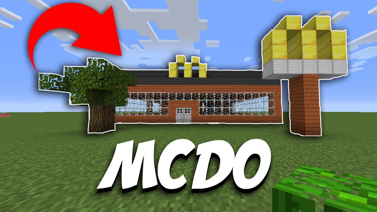 MCDO DANS MINECRAFT ! - YouTube