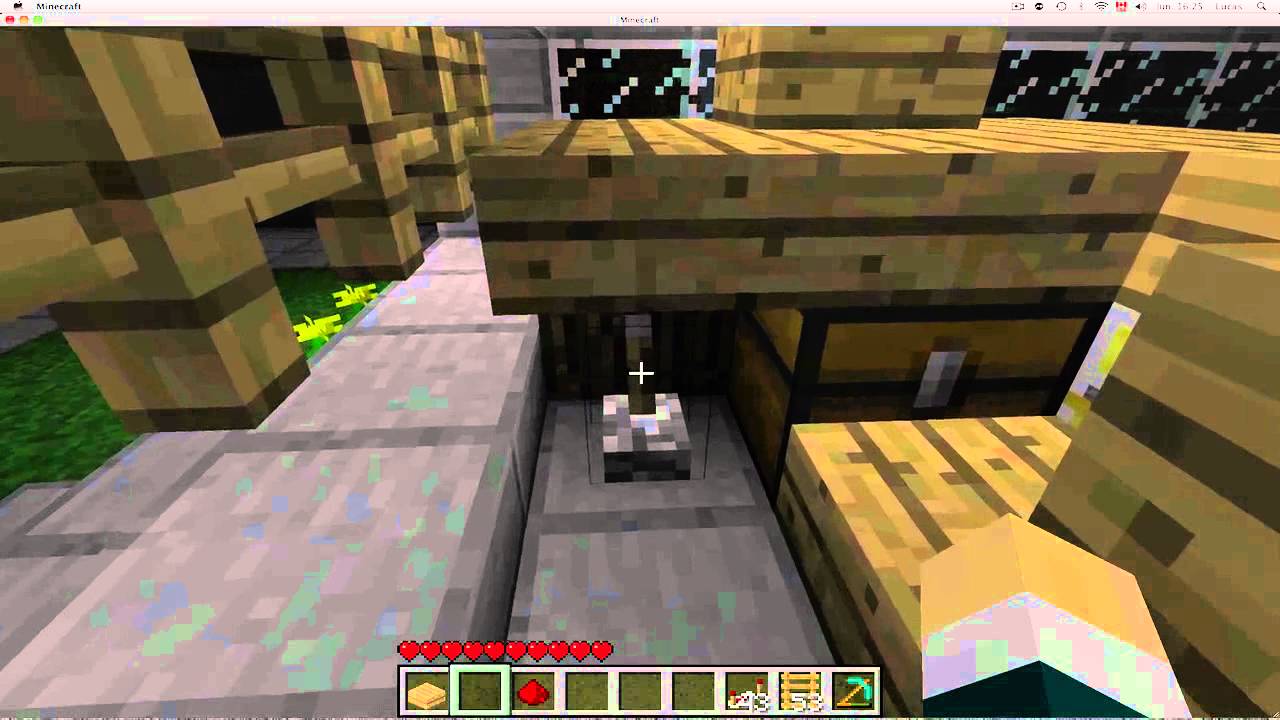 Minecraft Inventions - Epic Hidden Stairs - YouTube