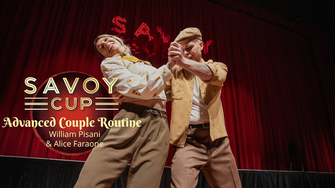 Savoy Cup 2024 - Advanced Couple Routine - William Pisani & Alice ...