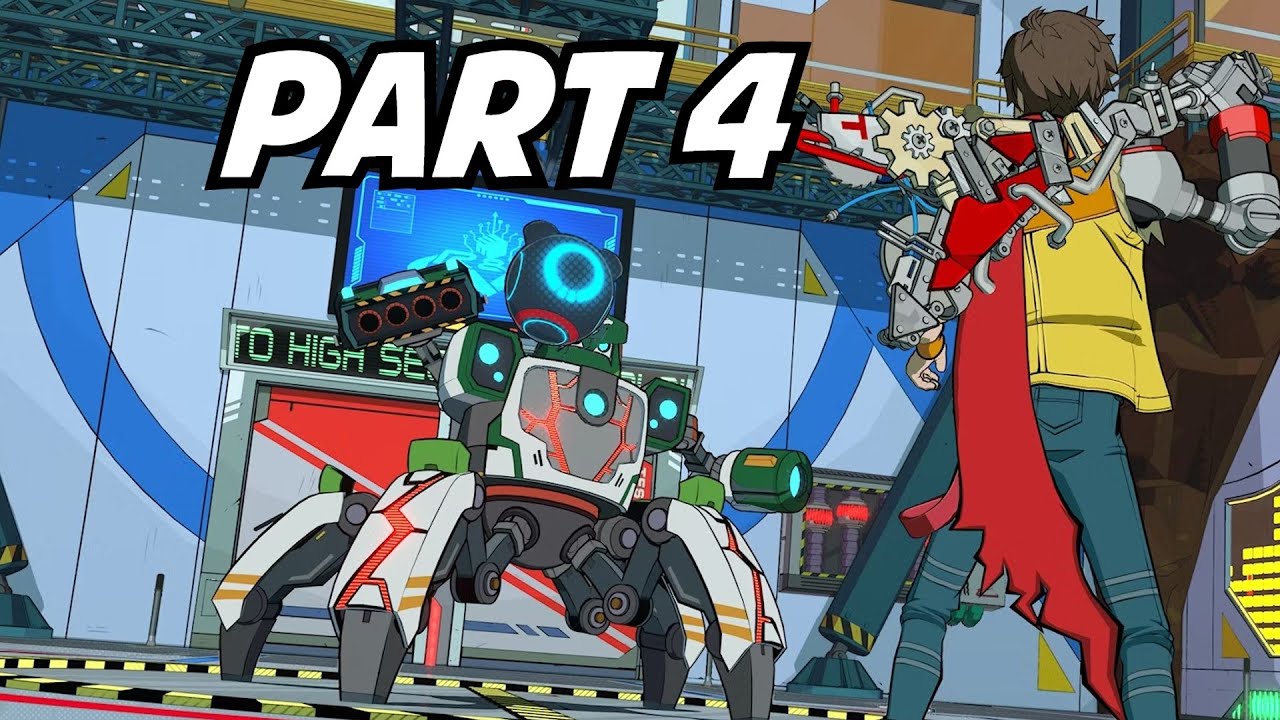 Green Robot Knocked Me out | Hi-Fi RUSH Gameplay Walkthrough Part 4 ...