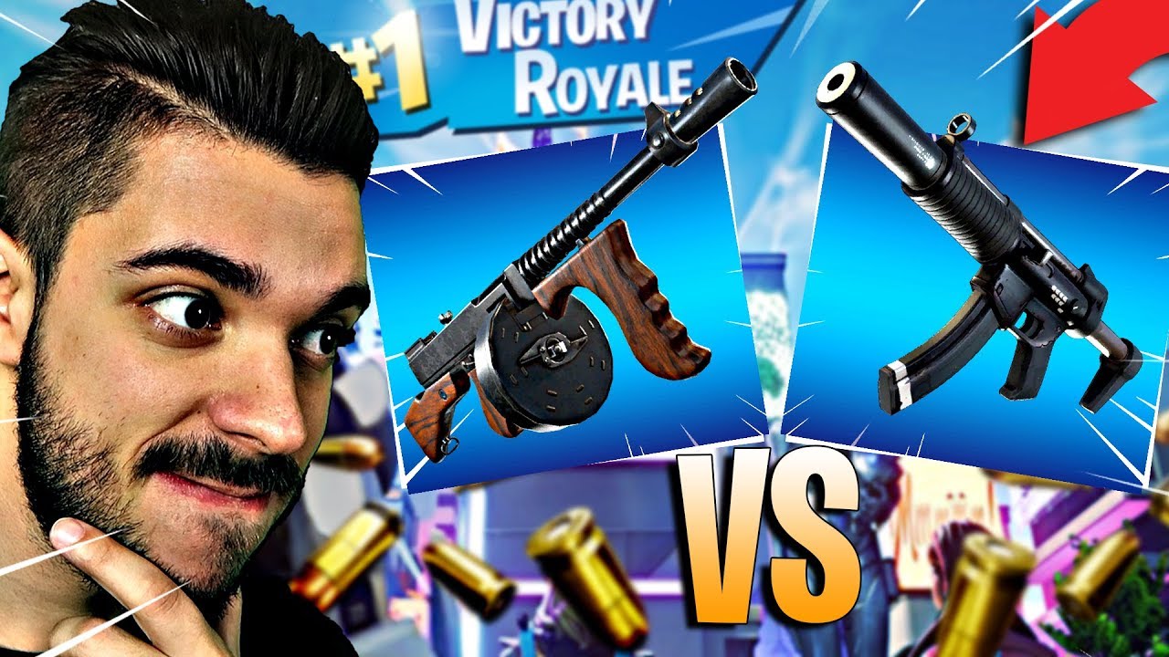 THOMPSON vs PM - QUEL EST LA MEILLEURE ARME POUR TOP 1 SUR FORTNITE ...