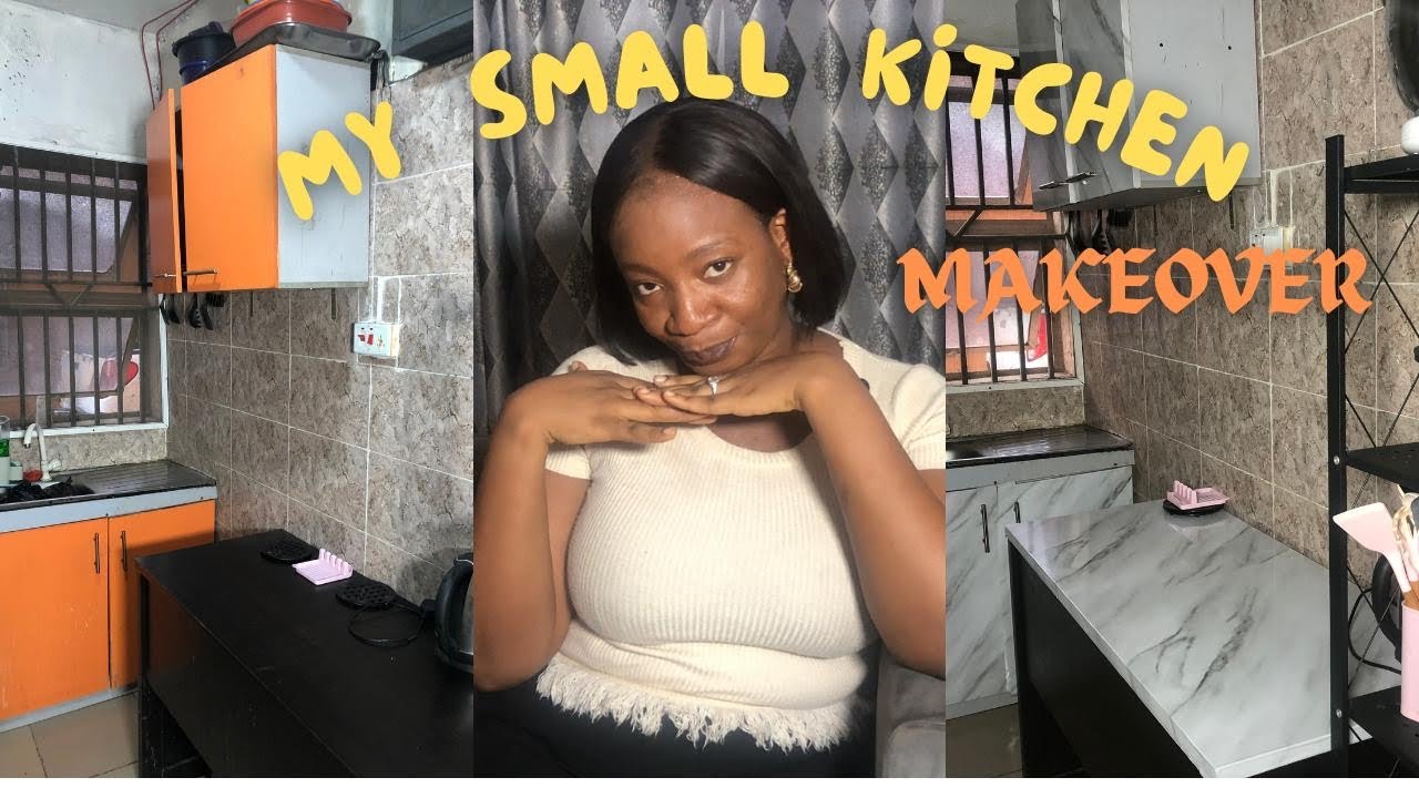 DIY SMALL KITCHEN MAKEOVER | Vlog - YouTube