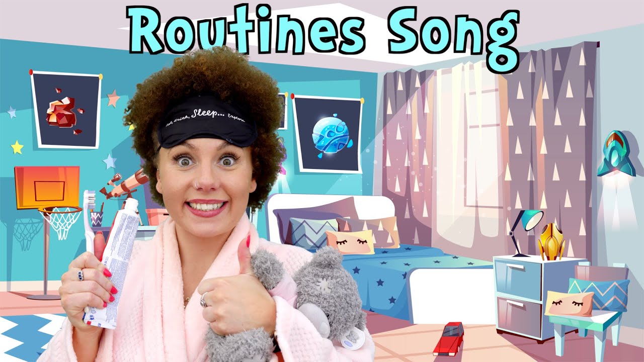 Songs For Kids | Fuzzy Jane - Daily Routines - YouTube