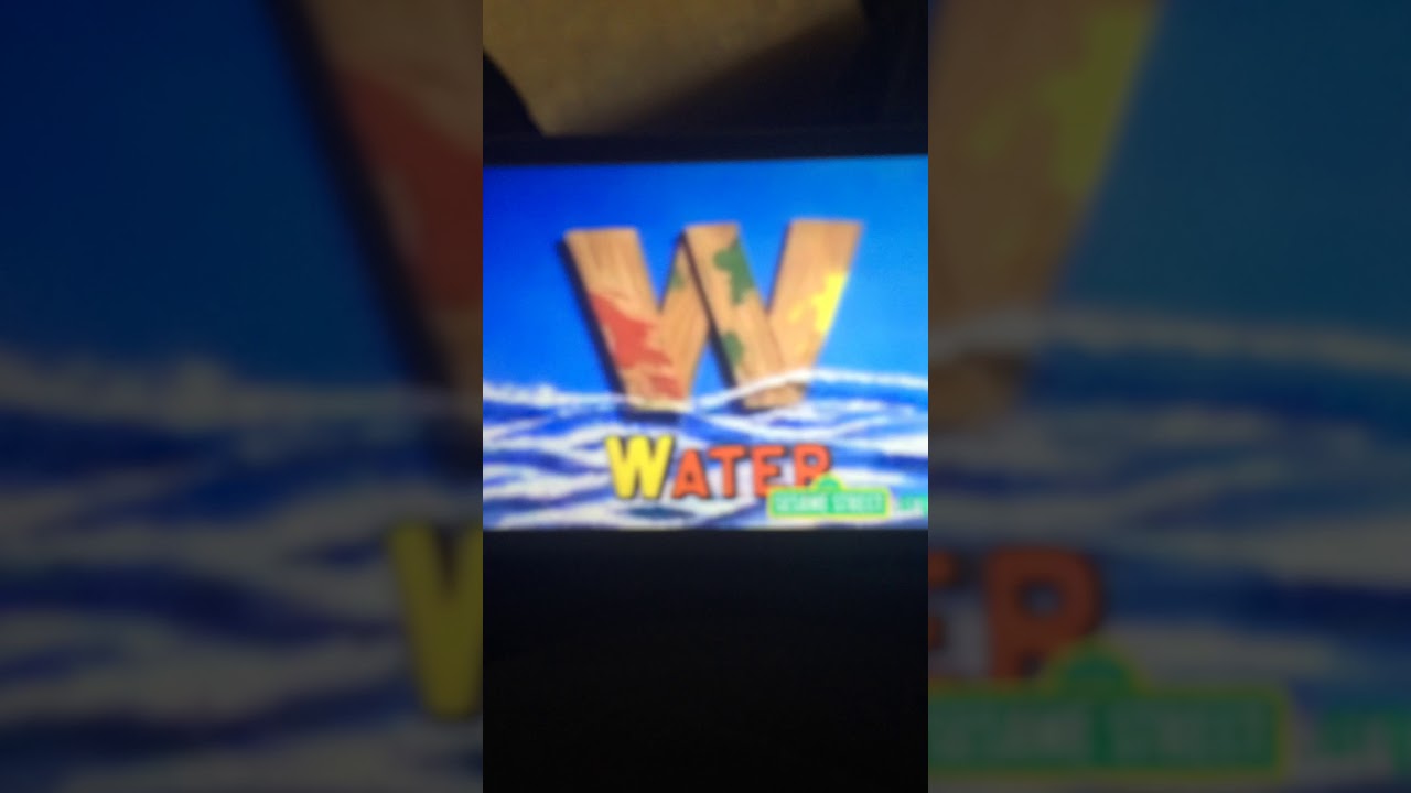 Sesame Street - W for water, wind, wave, and wet - YouTube