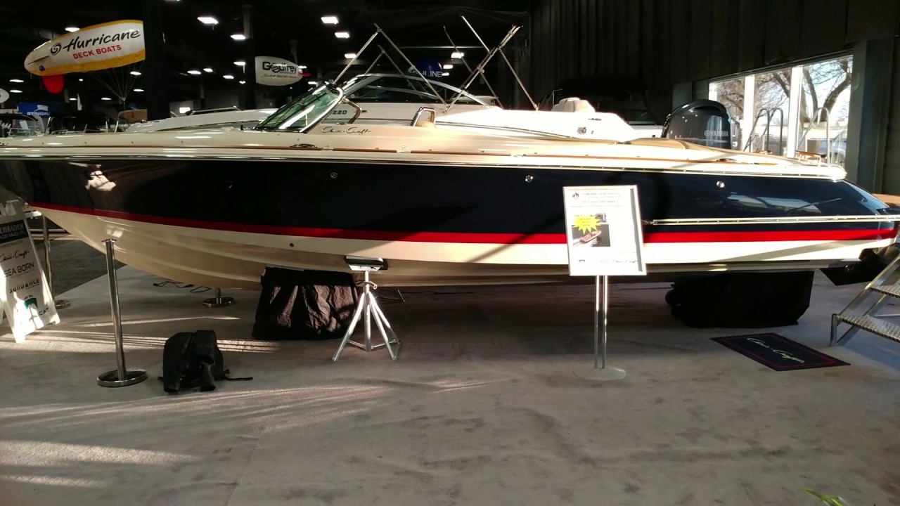 2017 MIDNIGHT BLUE CHRIS CRAFT LAUNCH 27' - YouTube