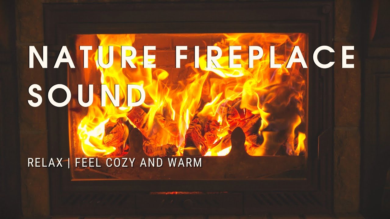 Fire crackling | Feel cozy and warm | Relax and Stress release | Nature ...