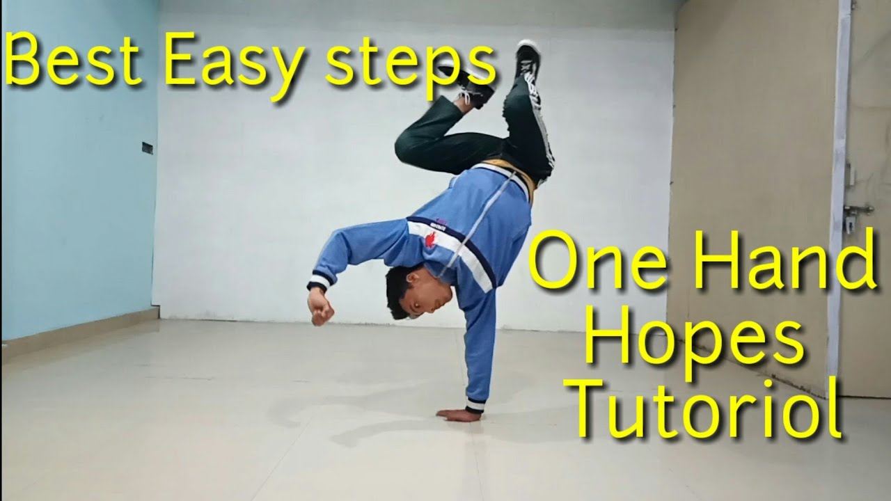 One Hand Hopes Tutoriol | By | Bboy Lokesh | Rock Killer Crew - YouTube