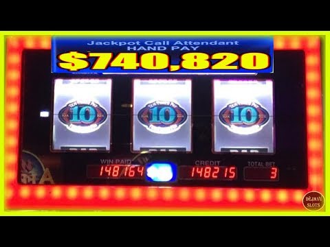 $740,820 HUGE JACKPOT! BIGGEST PROGRESSIVE JACKPOT I EVER WITNESSED