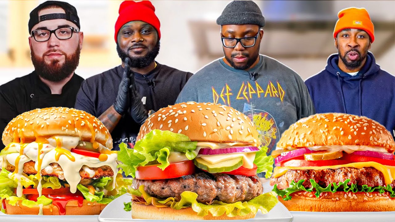 Burger Cook-Off Challenge! - YouTube