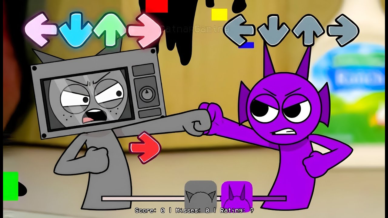 FNF NEW Sprunki OC Microwave Vs Sprunki All Phases 1 Sings Sliced ...