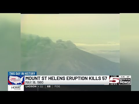 VIDEO: This Day in History: May 18, 1980: Mount St. Helens erupts in Washington