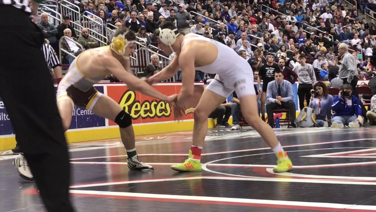 PIAA wrestling: Mikey Labriola, Bethlehem Catholic vs. Alec Shaw ...