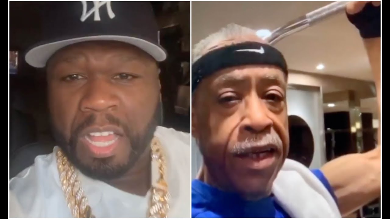 50 Cent Roast Al Sharpton For Challenging His Gym Workout - YouTube