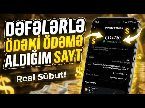 DƏFƏLƏRLƏ ÖDƏMƏ ALDIĞIM SAYT💰 | Telefonda Pul Qazan 2026