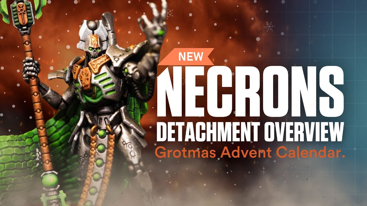 NEW Necrons Detachment Overview - YouTube