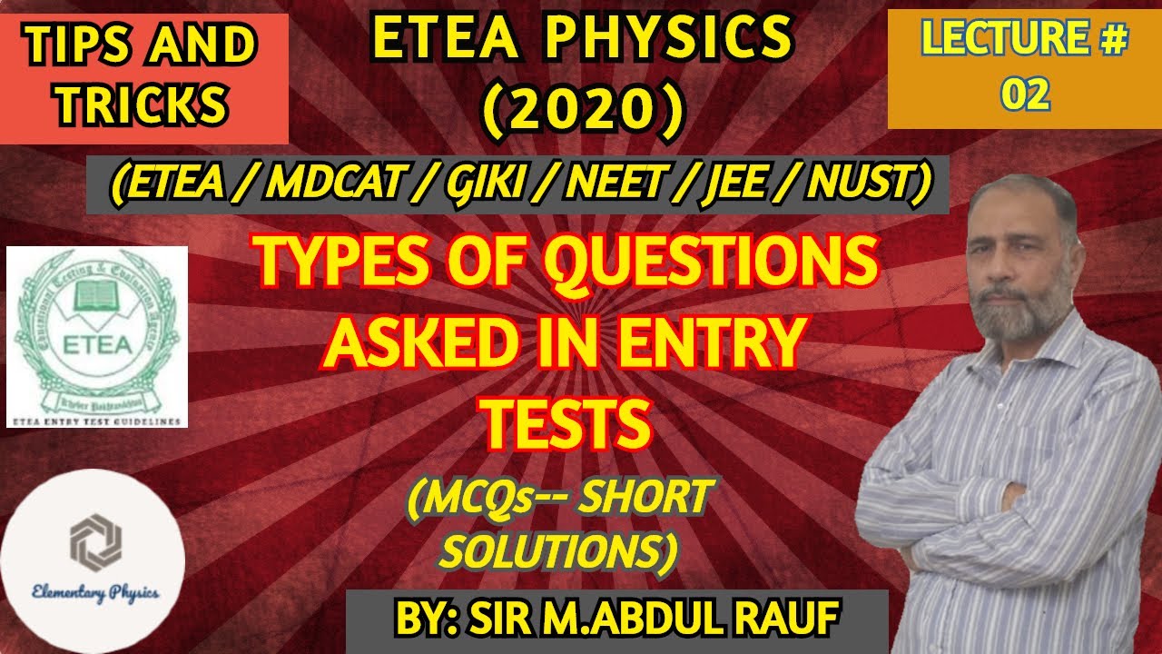 TYPES OF QUESTIONS ASKED IN ENTRY TESTS | ENTRY TESTS PREPARATION ...