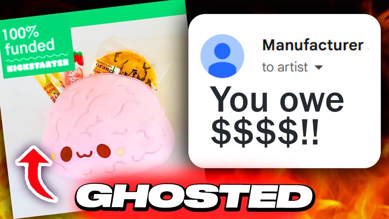 Plushie Kickstarter Ghosted Backers For THREE YEARS... - YouTube