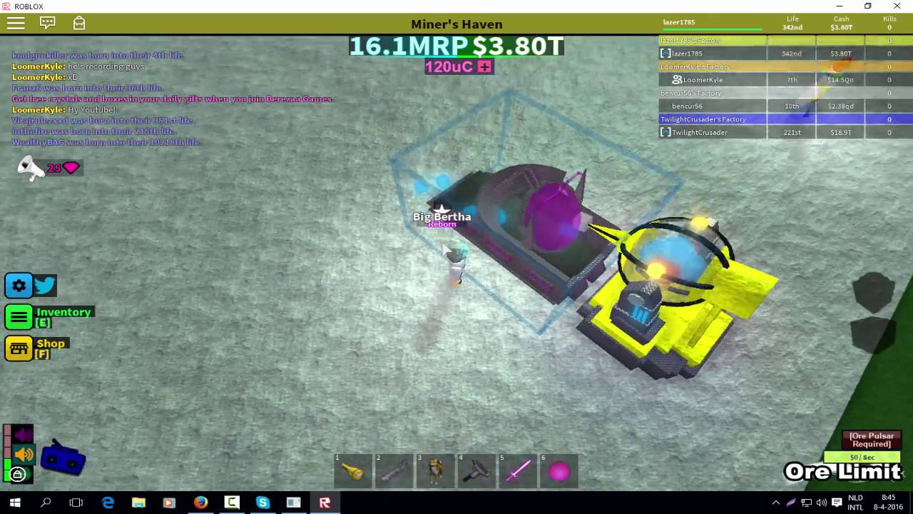 Miners Haven reborn item: Atomium Mine NEW - YouTube