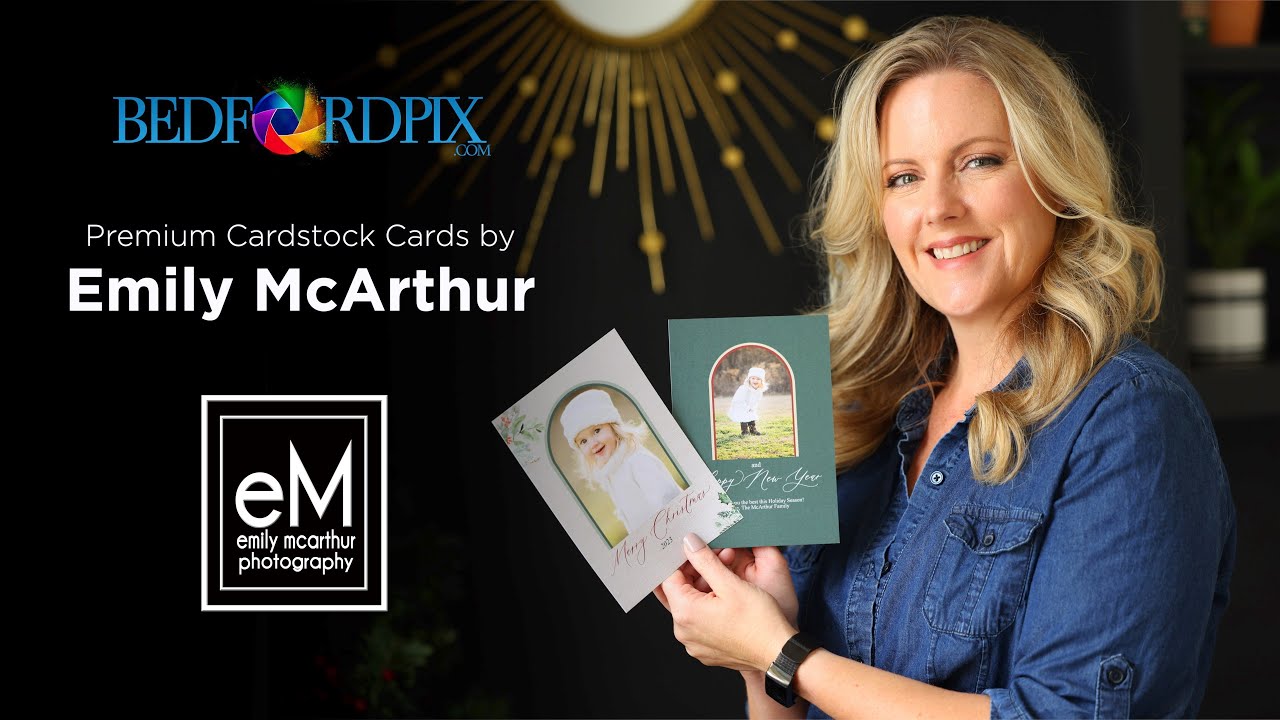 Bedfordpix.com presents Premium Cardstock Cards by Emily McArthur - YouTube