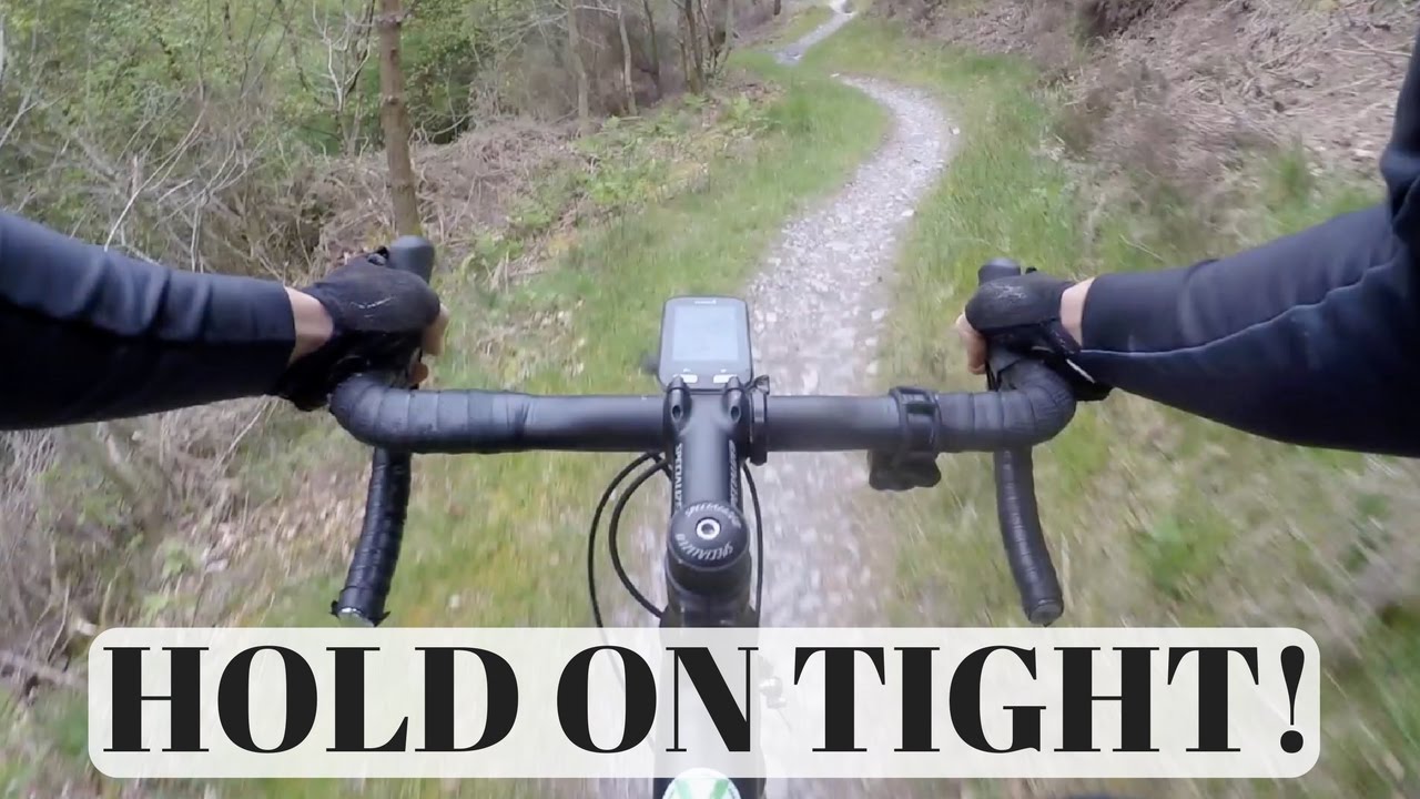MTBing On A Road Bike??!! + Crashed again! :/ - YouTube