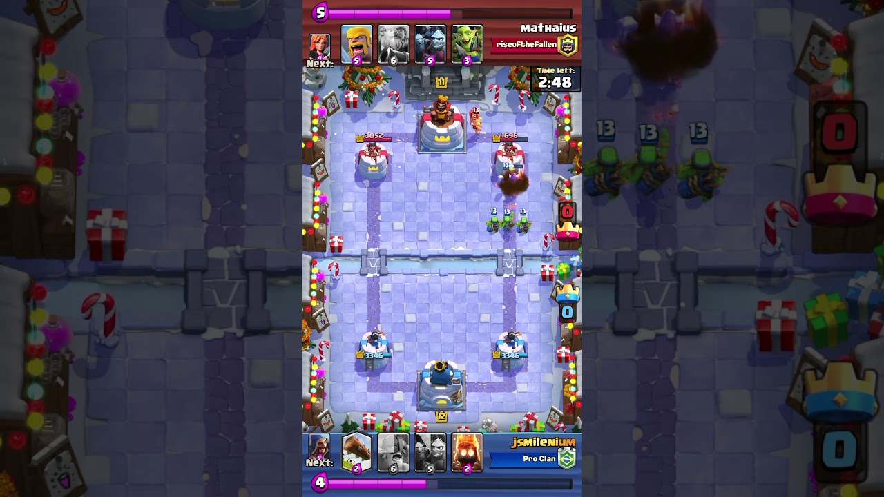 Clash Royale - Amazing Battle - YouTube