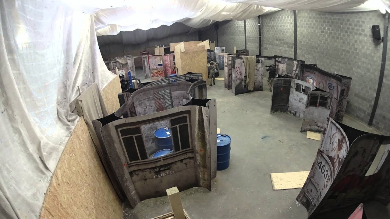 Airsoft AB CQB ARENA - Sony HDR AS-50 Timelapse 4K - YouTube