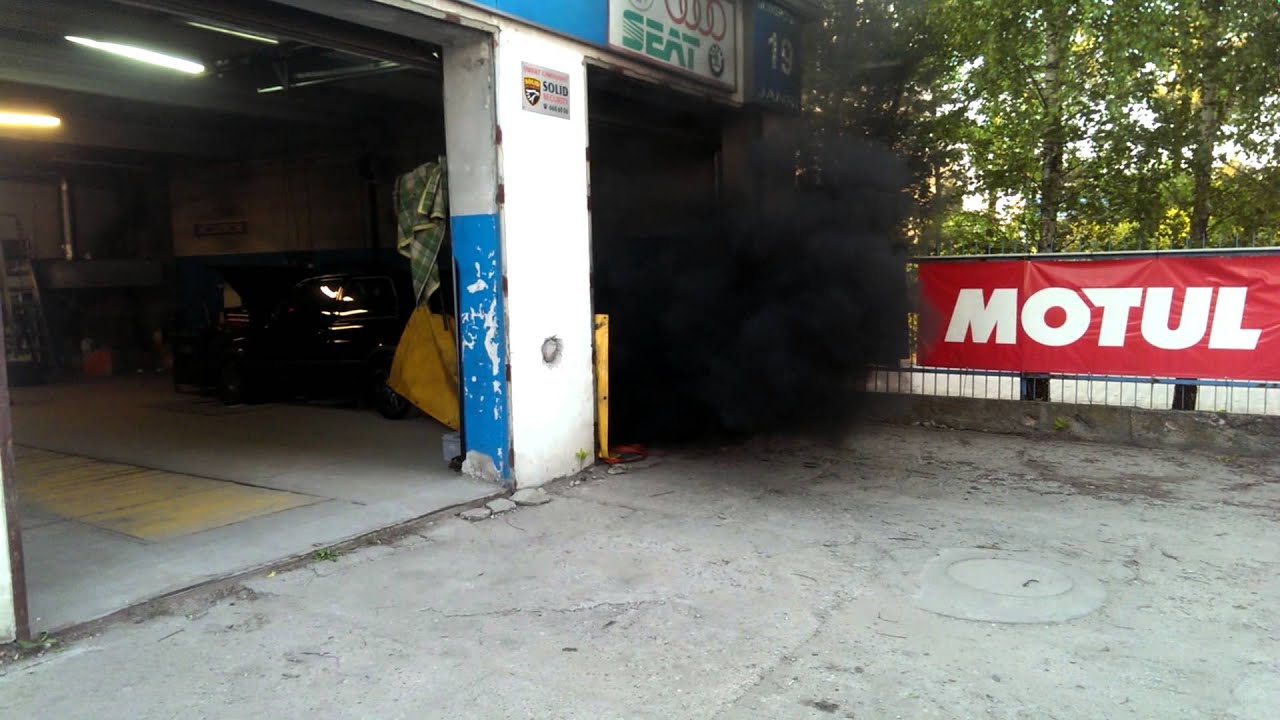 Best Ever Dyno Smoke Diesel Golf MK 2 TDI - YouTube