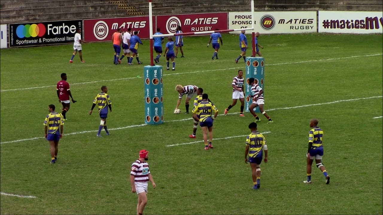 Stellenbosch Victorians u20 v Belhar rfc u20 highlights - YouTube