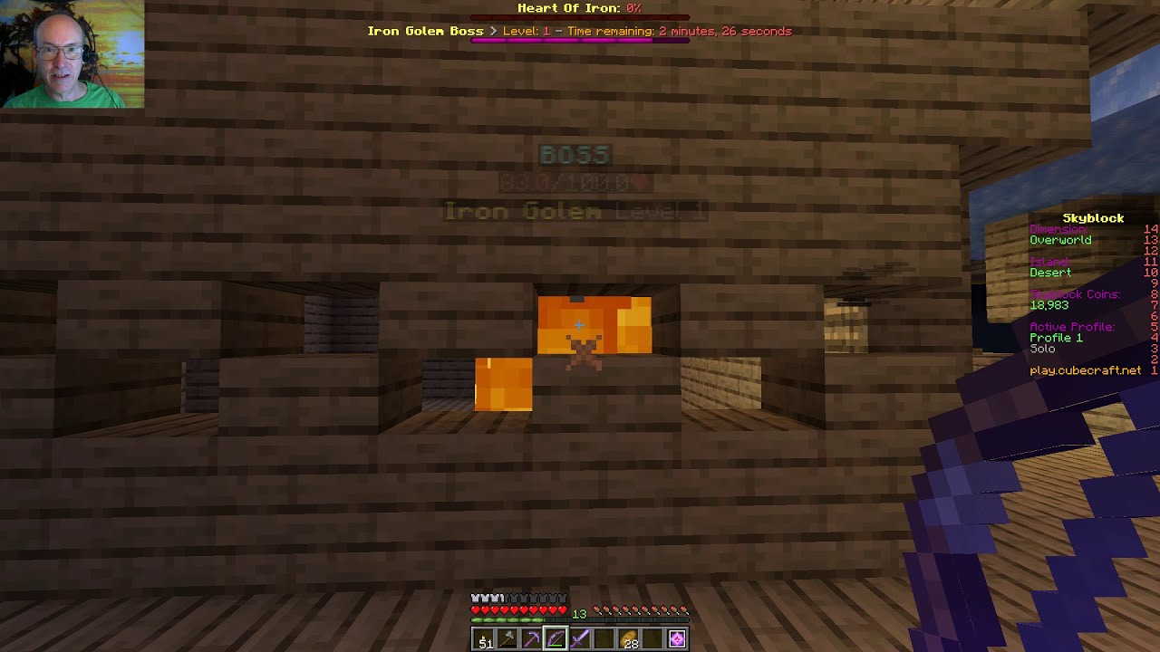 Cube Craft Skyblock #8: Fight Another Boss! Unlock Another Island ...