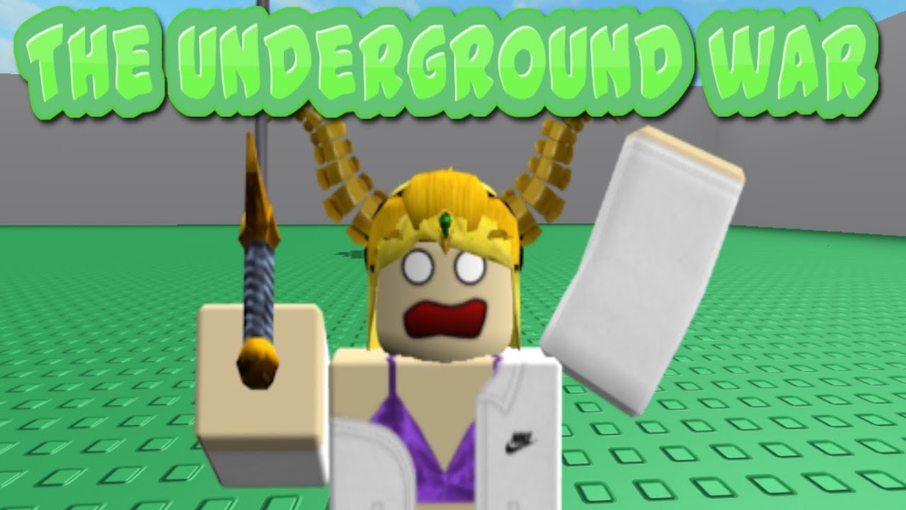 Roblox playing The Underground War and someone ruins my fun - YouTube