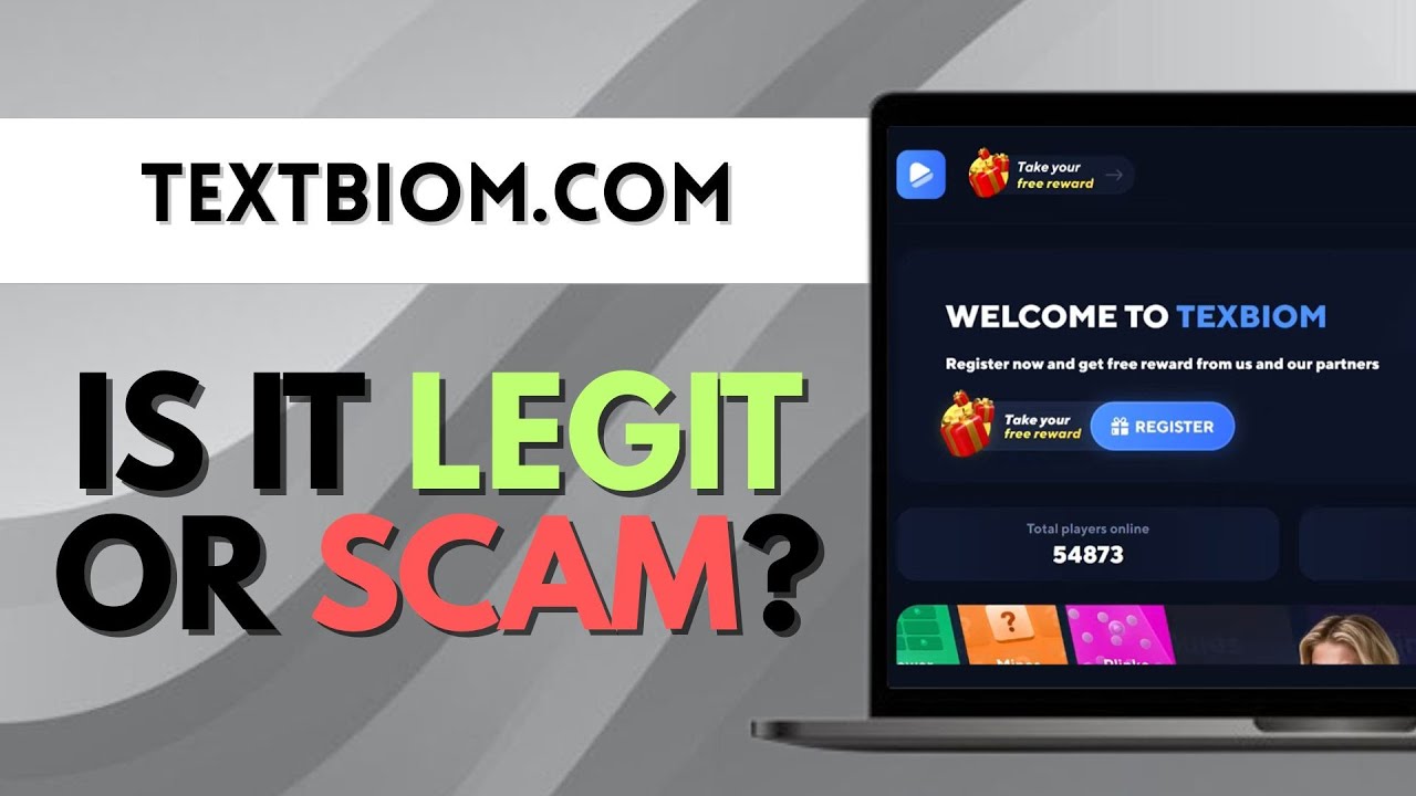 TEXBIOM.COM REVIEW: WATCH BEFORE USING! - YouTube