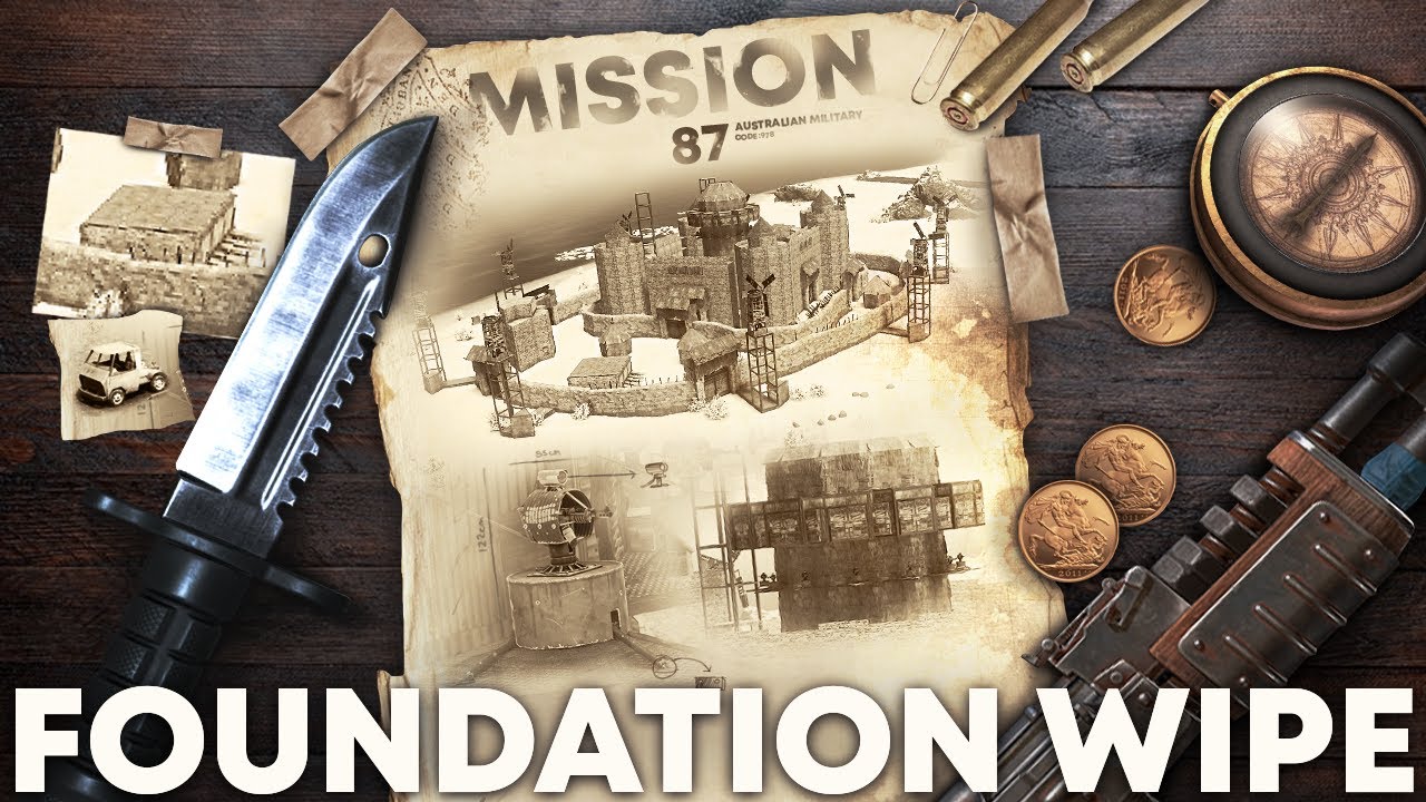FOUNDATION WIPE - Rust - YouTube
