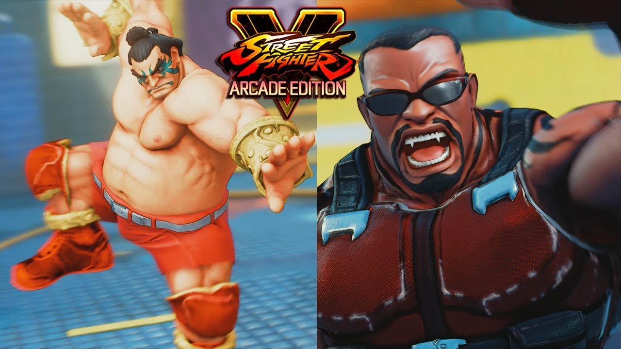 STREET FIGHTER V AE, HONDA THE WRESTLER VS BLADE! (SFV PC MODS) - YouTube