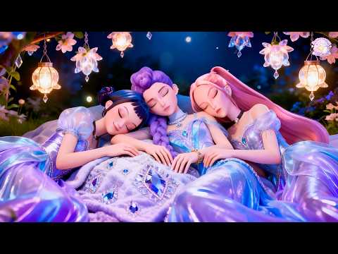 Relaxing Dreamy Piano Music with Huntrix Rumi, Mira & Zoey | Healing of Stress, Anxiety | Deep Sleep