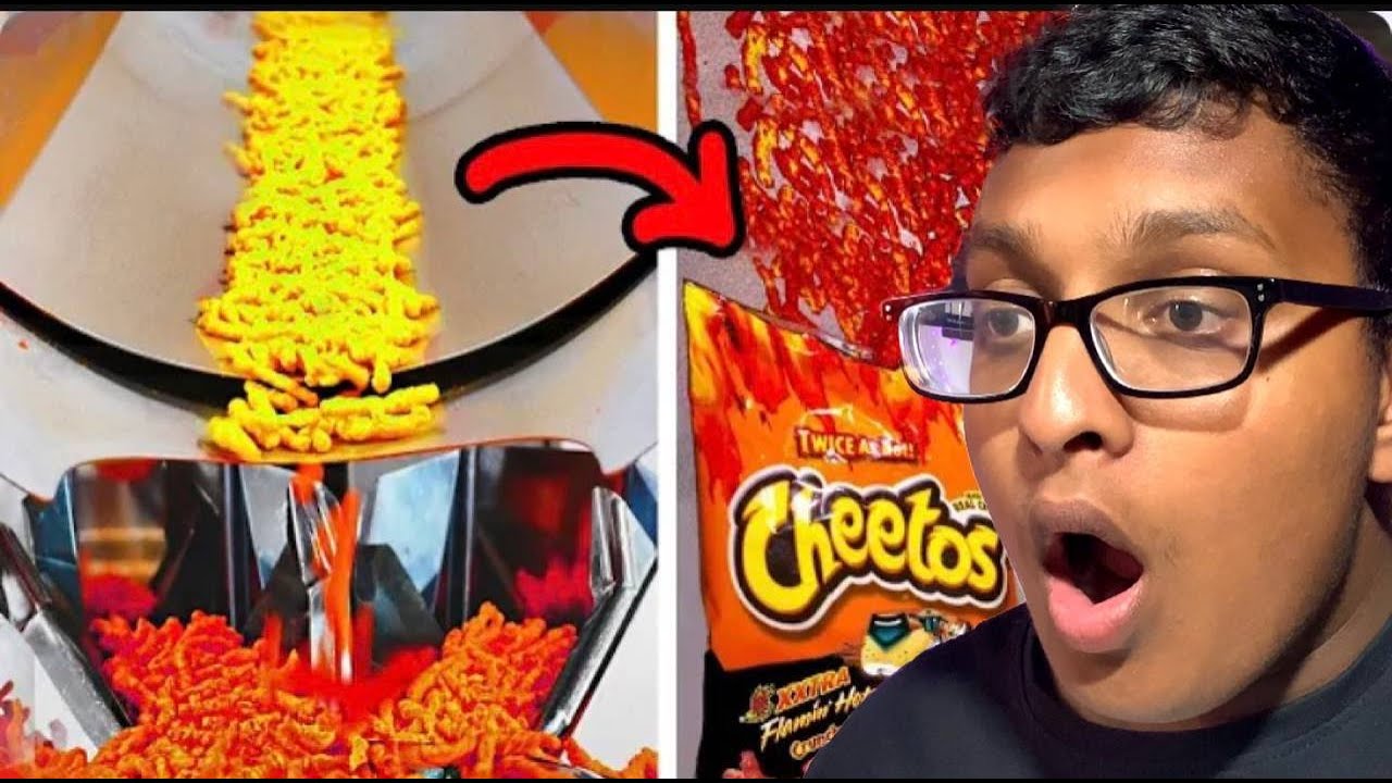 Surprising way how Cheetos are made - YouTube
