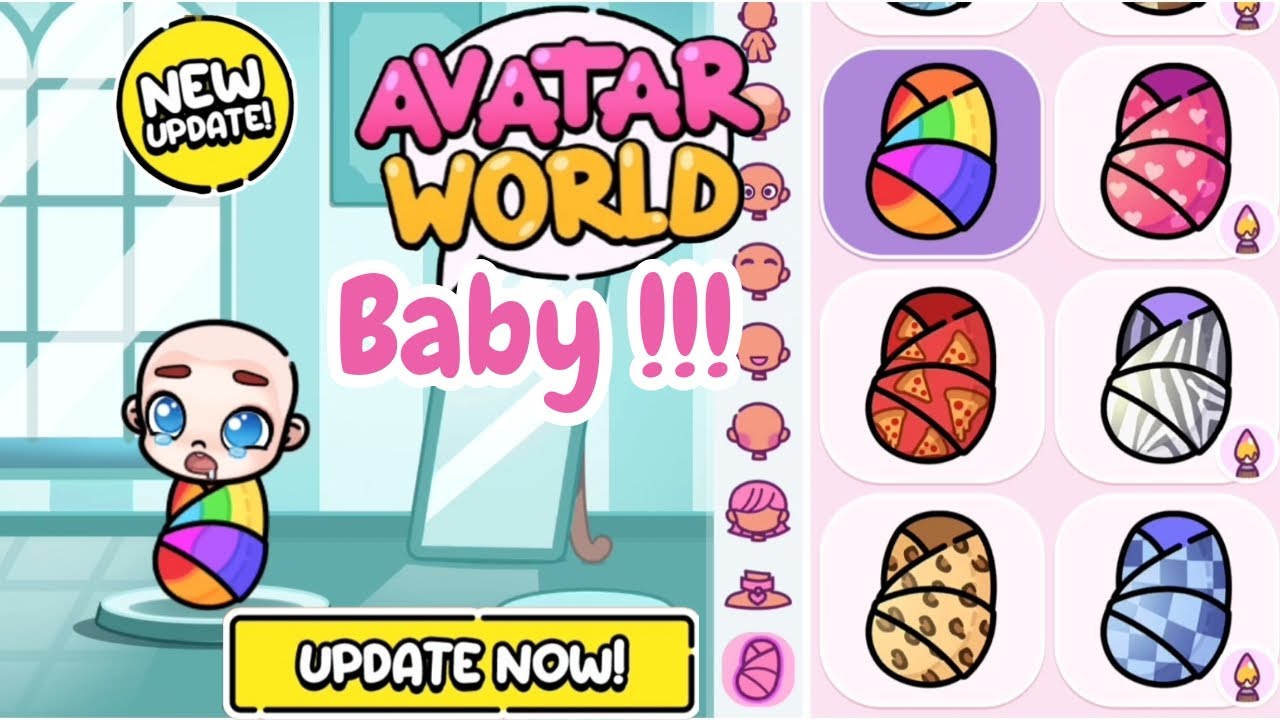 Avatar World BABY!!! New Update 🍼👩‍🍼 😍🤩 - YouTube
