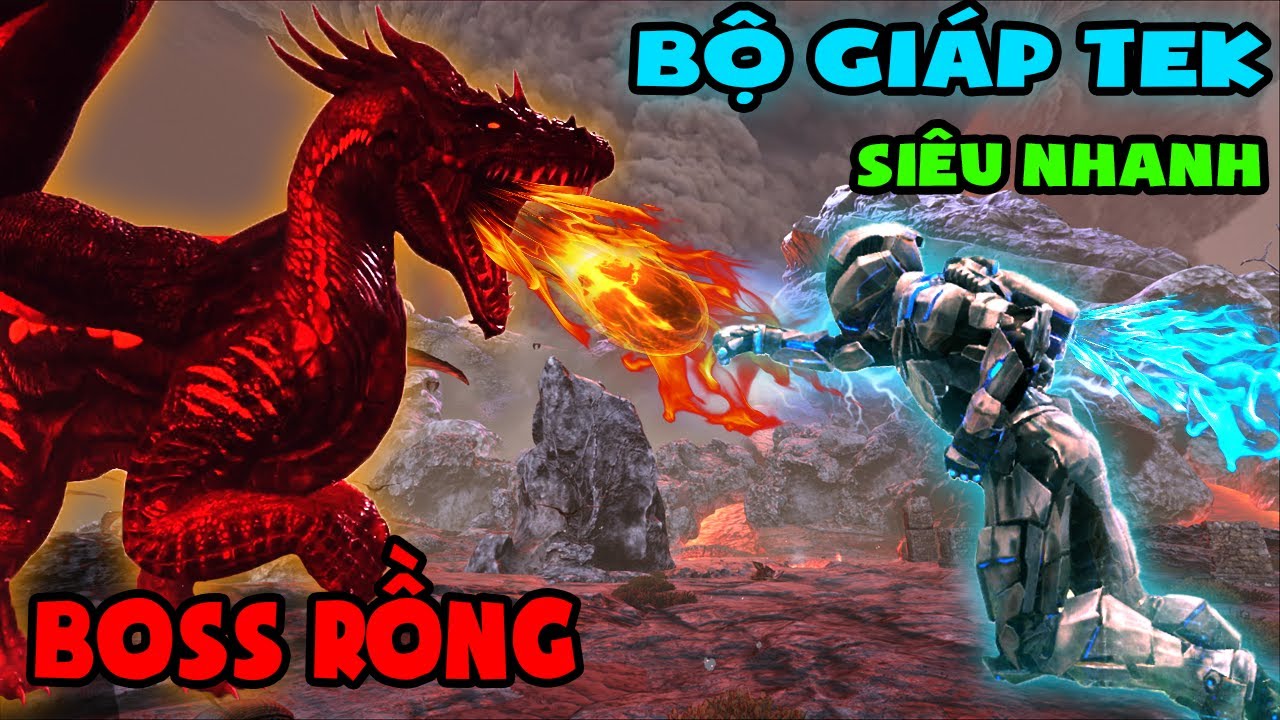 ĐÁNH BOSS RỒNG VÀ CHẾ TẠO THÀNH CÔNG BỘ GIÁP TEK SIÊU MẠNH - ARK ...