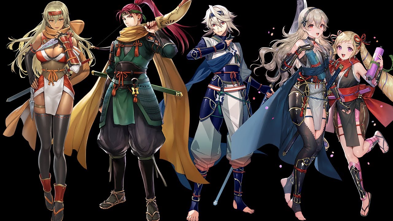 Fire Emblem Heroes : Voice Clips - Ninja Training (Igrene, Shinon ...