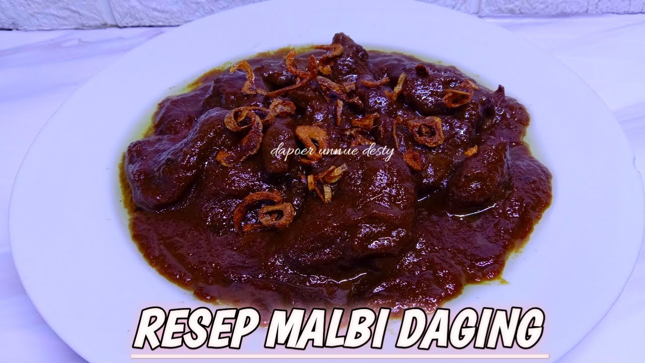RESEP MALBI DAGING MASAKAN KHAS PALEMBANG - YouTube