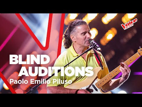 Il TIMBRO sofisticato di Paolo Emilio su Mango | The Voice Senior Italy 3 | Blind Auditions