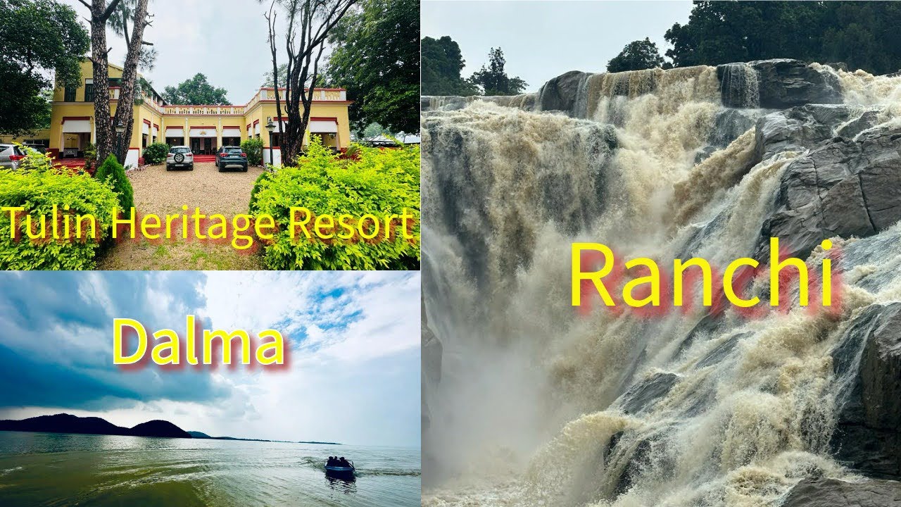 Tulin Heritage Bungalow, Dassam waterfall, Sita Jonah waterfall, Hundru ...